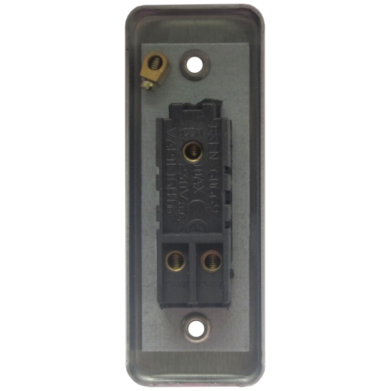 Varilight Value Matt Chrome 1 Gang 10A 1 or 2 Way Architrave Switch ...