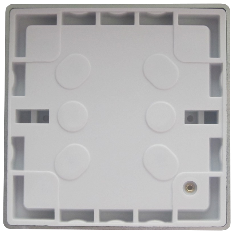 Varilight Brass Effect Single Surface Decorative Pattress Box | UKES