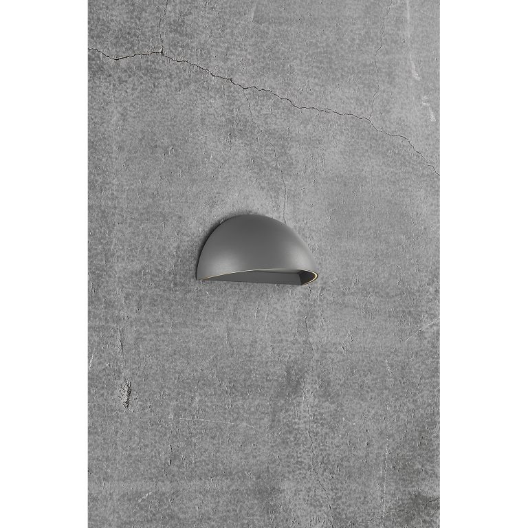 Nordlux Arcus Grey Outdoor Wall Light | UKES