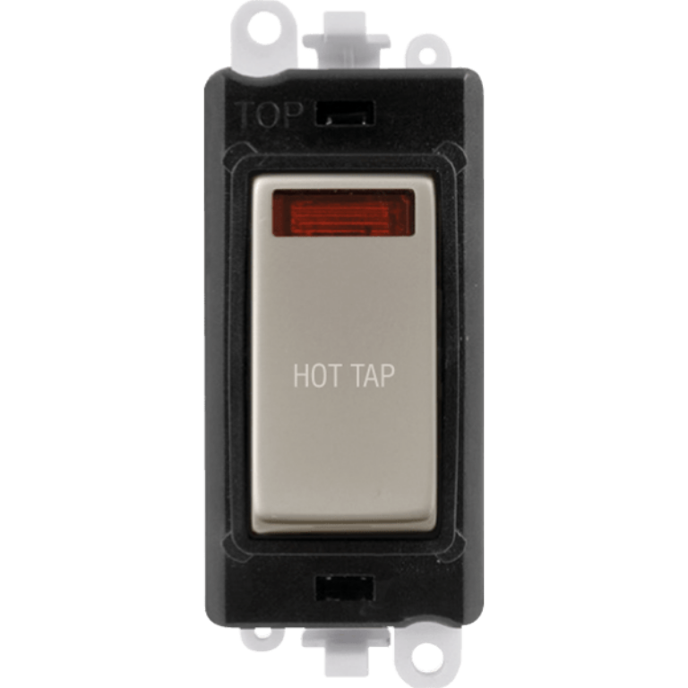 Click GridPro Pearl Nickel 20AX Double Pole Hot Tap Switch Module with ...