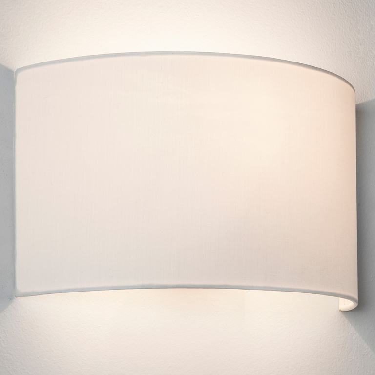 Astro Cambria 180 White Fabric Shade | UKES