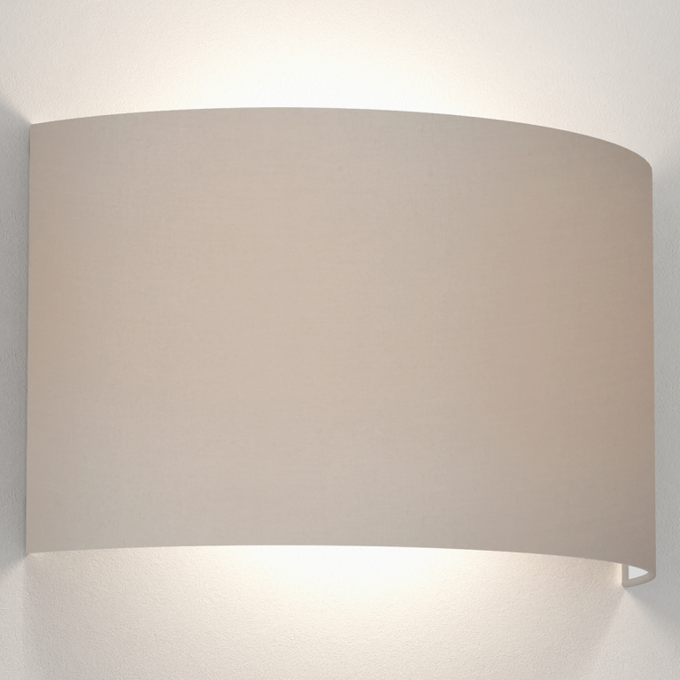 Astro Cambria 180 Putty Fabric Shade | UKES