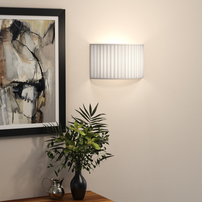 Astro Cambria 180 Putty Fabric Shade | UKES