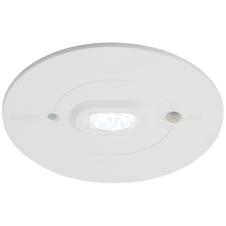 Ansell Lighting Raven White 3W Non-Maintained LED Emergency Downlight ...