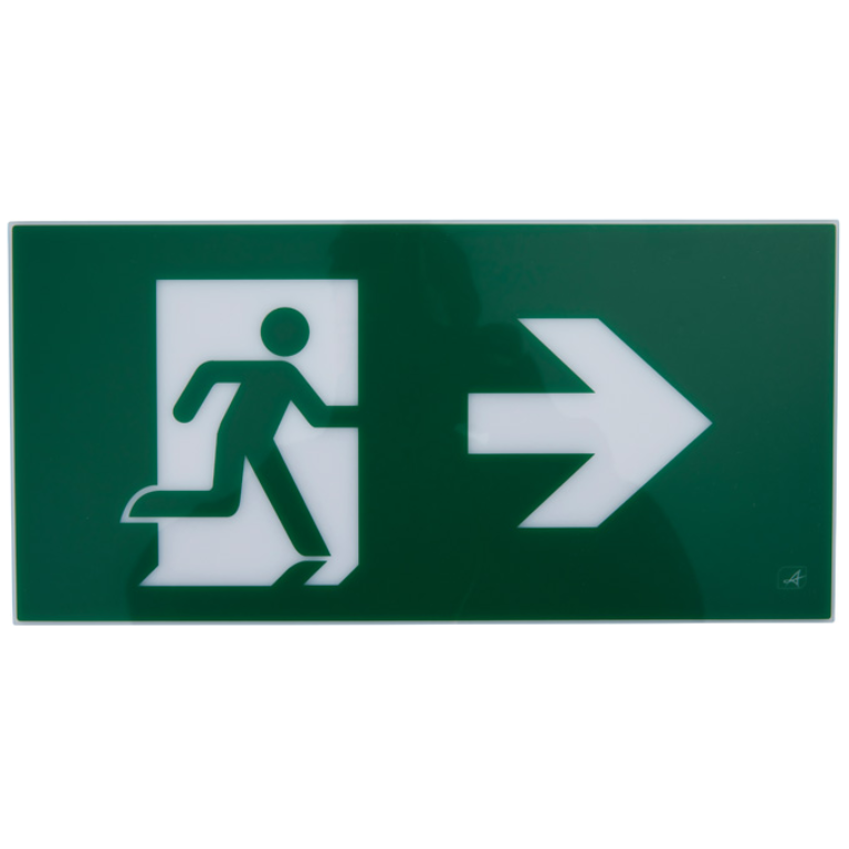 Ansell Lighting Arrow Right Legend for Watchman LED Lithium Exit Sign ...
