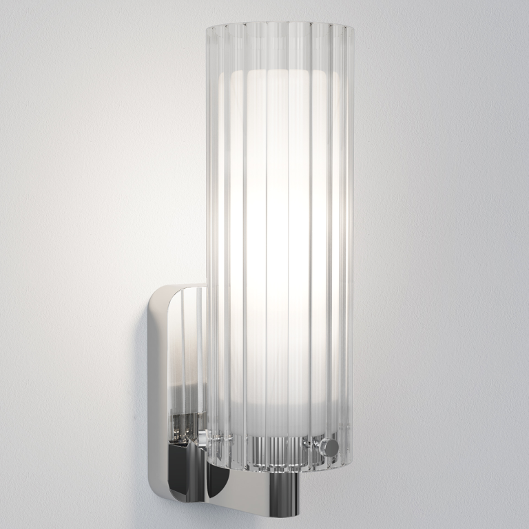 Astro Ottavino Polished Chrome Bathroom Wall Light | UKES