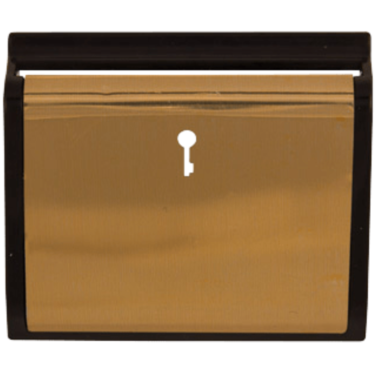 Click New Media Polished Brass Front Plate For MM620BK Key Fob Module ...