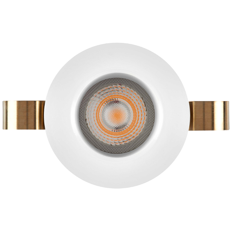 Collingwood Lighting 1901 3000K Mains Dimmable Fixed IP44 LED Downlight ...