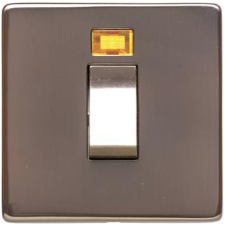 Heritage Brass Studio Polished Bronze 45A Double Pole Single Plate ...