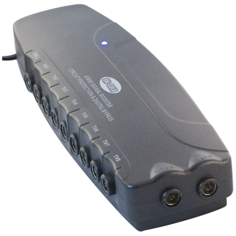 Selectric OXi-GOLD 8 Way Booster Box with Digital Bypass and Circuit ...