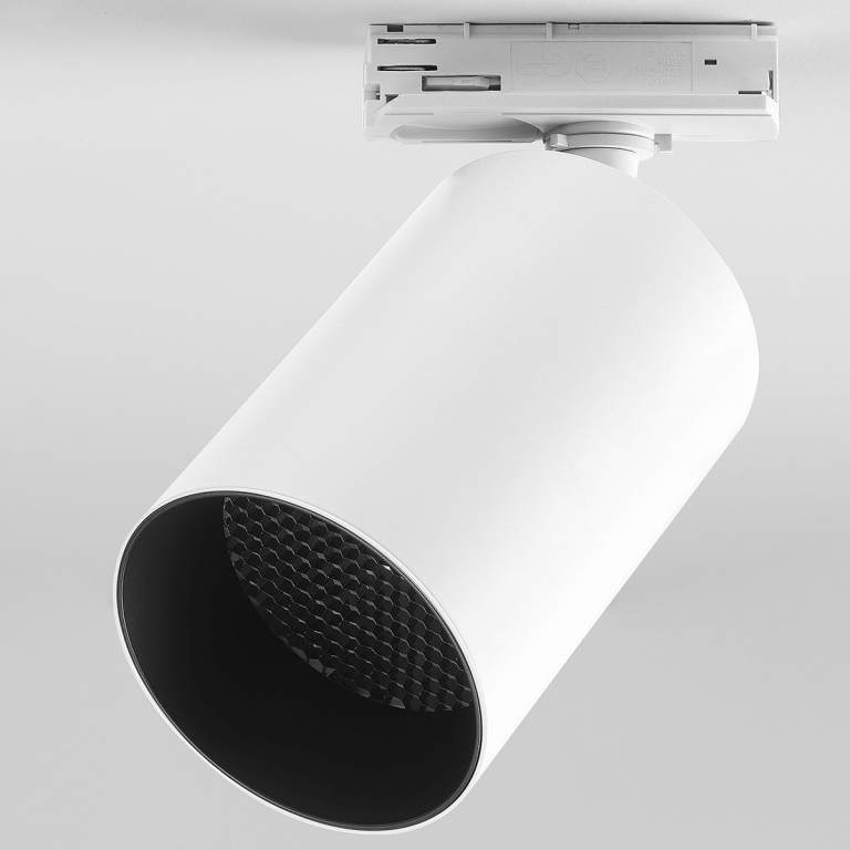 Astro Can 75 Matt White 14.7W LED Track Light | UKES