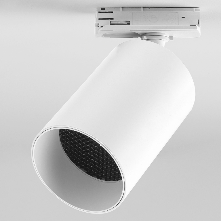 Astro Can 75 Matt White 14.7W LED Track Light | UKES