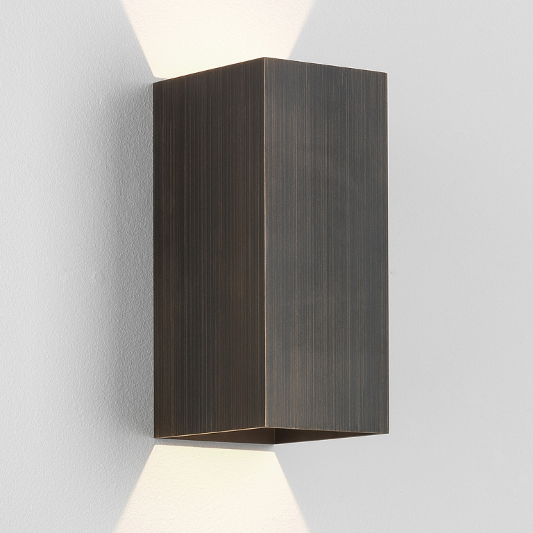 Astro Kinzo 210 Bronze 12.3W LED Wall Light | UKES