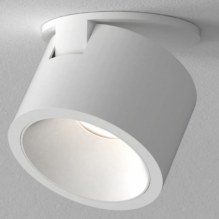 Astro Lynx Recess Matt White 12.1W LED Spotlight | UKES