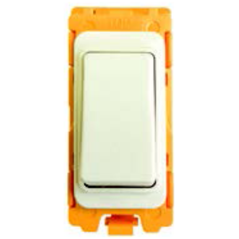 Hamilton Metalclad White 20AX 2 Way Key Switch Module with White ...