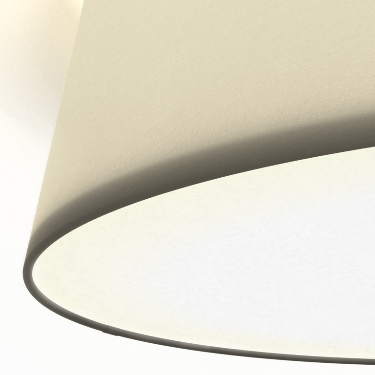 Astro Fife 430 Ceiling Light with Putty Fabric Shade | UKES