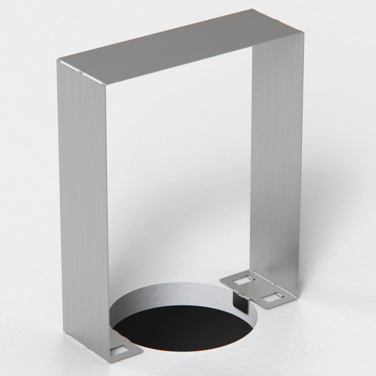 Astro Brushed Stainless Steel Mini Downlight Insulation Guard | UKES