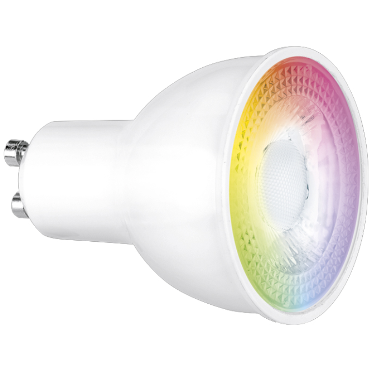 Aurora Lighting AOne 5.6W RGB and Tuneable White Smart Dimmable GU10 ...