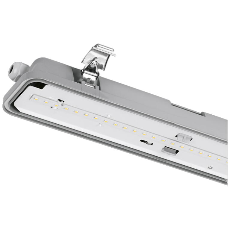Aurora Lighting LinearPac 30W 1500MM 4000K IP65 LED Anti-Corrosive with Emergency Backup | UKES