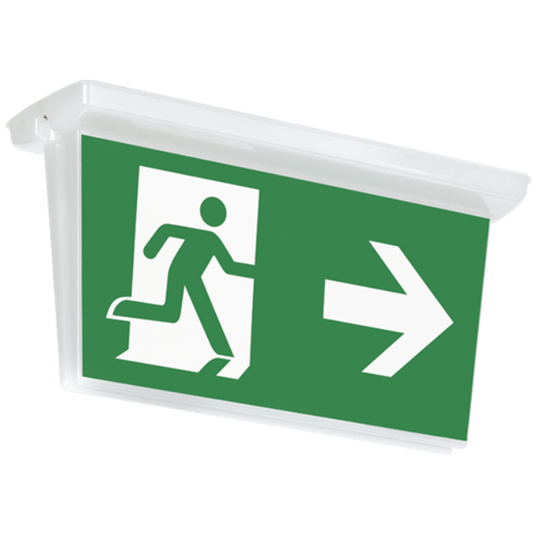 Aurora Lighting Emergency Exit Sign Drop Down Accessory for EN-EMBH | UKES