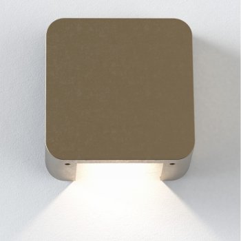 Astro Incline Single Solid Brass Outdoor Wall Light | UKES
