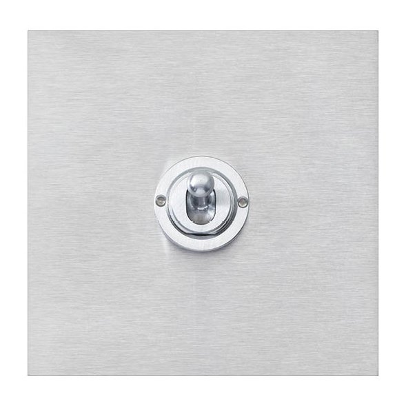 Hamilton Sheer G2 Satin Steel 1 Gang 20AX Intermediate Toggle Switch ...