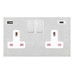 Hamilton USB-C Sockets and Modules at UK Electrical Supplies