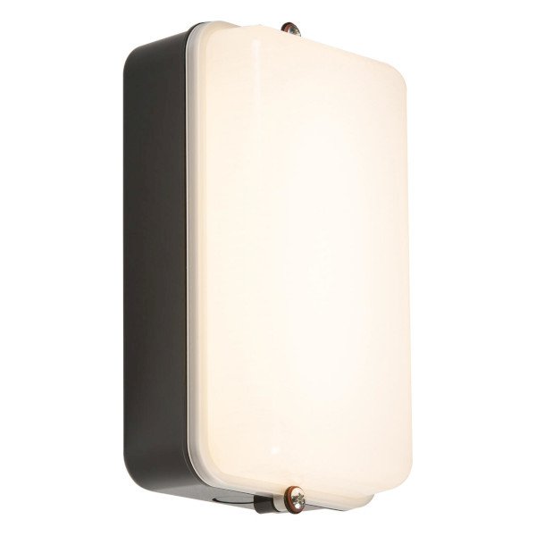 Knightsbridge Security Amenity Black 5W 4000K LED Bulkhead | UKES