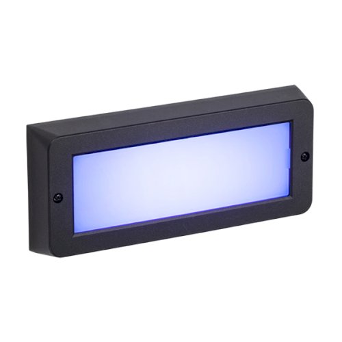 Knightsbridge 5W Surface Mount Black LED Brick light (BL5BLBK) | UKES