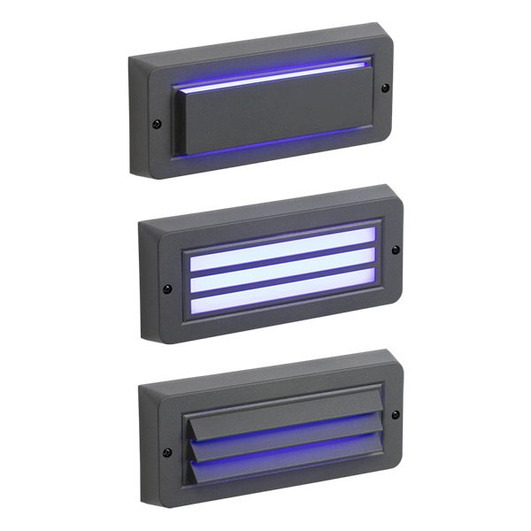 Knightsbridge 5W Surface Mount Grey LED Brick light - Blue | UKES