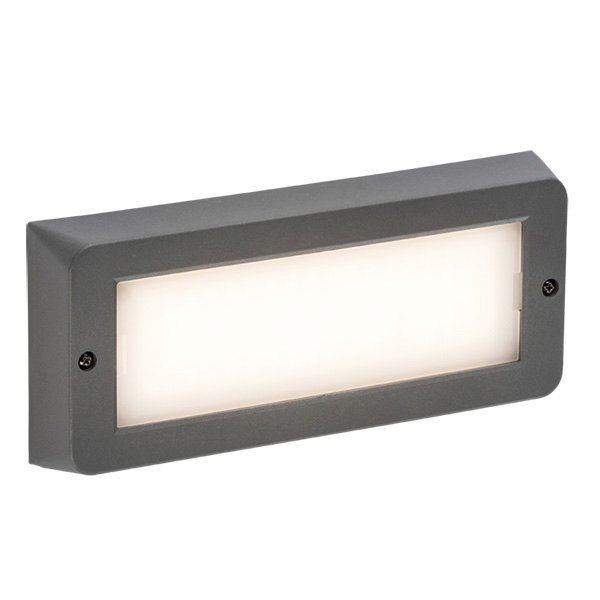 Knightsbridge 5W Surface Mount Grey LED Brick Light - CCT Adjustable | UKES