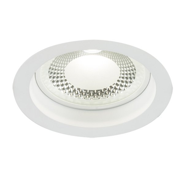 Knightsbridge Recessed 10W 4000K Dimmable Fixed Commercial COB LED Downlight | UKES