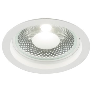 Knightsbridge Recessed 20W 4000K Dimmable Fixed Commercial COB LED ...