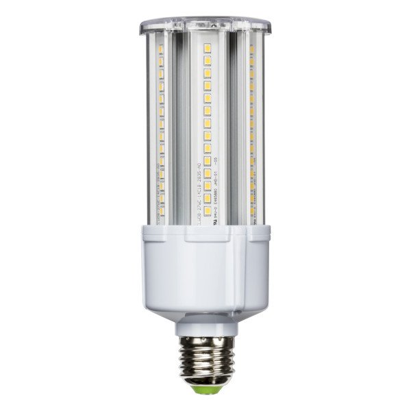 Knightsbridge 27W 4000K Non-Dim E27 LED Corn Bulb (CRN27CW) | UKES