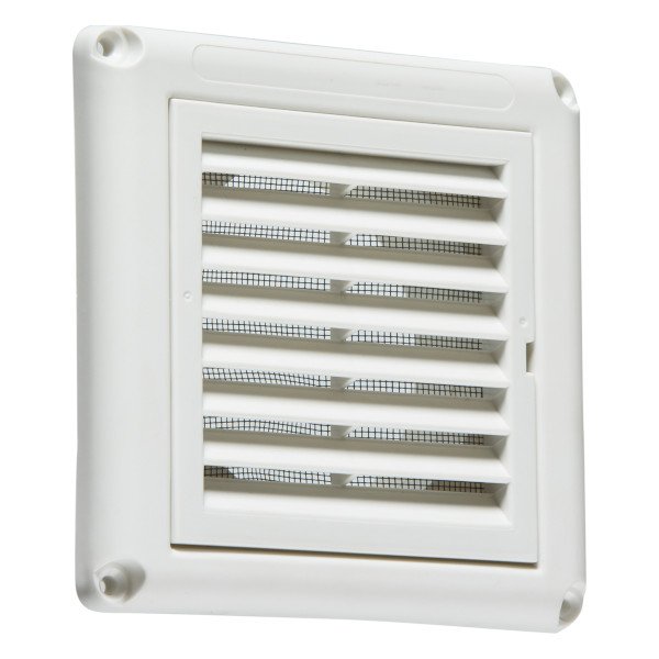 Knightsbridge White Extractor Fan Grille, Fly Screen (EX009W) | UKES