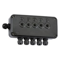 Knightsbridge IP66 13A 3 Gang Outdoor Switch Box (OP3GBK) | UKES