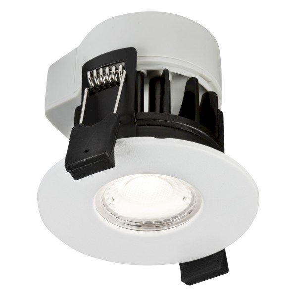 Knightsbridge IP65 Fire-Rated 5W 4000K Dimmable LED Downlight | UKES
