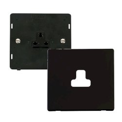 Click Definity Screwless Metal Black at UK Electrical Supplies