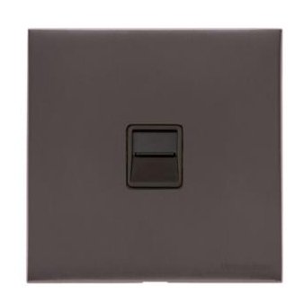 Heritage Brass Windsor Matt Bronze 1 Gang Master Telephone Socket with ...