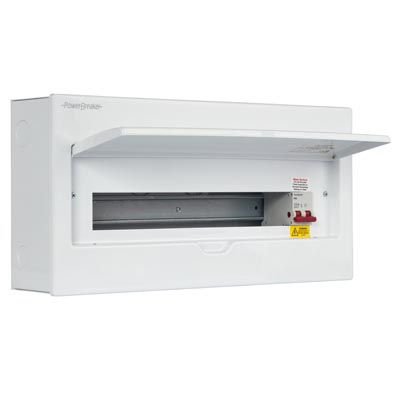 PowerBreaker 18 Way Consumer Unit - 100A Main Switch (PBPM20) | UKES