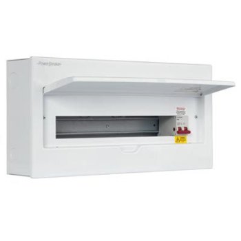 PowerBreaker 18 Way Consumer Unit - 100A Main Switch (PBPM20) | UKES