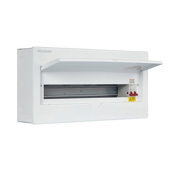 PowerBreaker 20 Way Consumer Unit - 100A Main Switch (PBPM22) | UKES