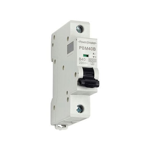 PowerBreaker 40A Type B 6kA Single Pole MCB | UKES