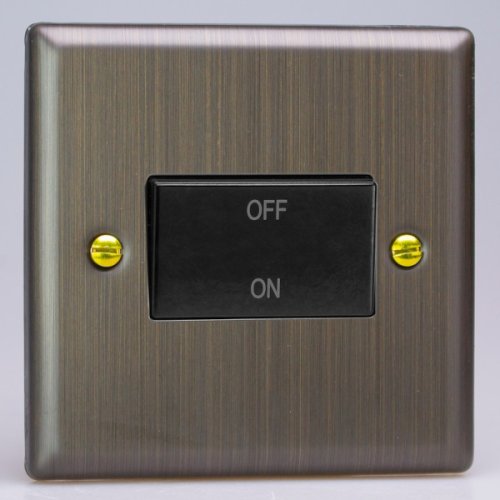 Varilight Urban 10A 3 Pole Fan Isolating Switch (XYFIB.AB) | UKES