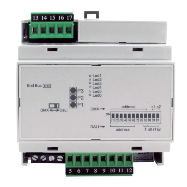Wise Controls 300W DIN Rail RGBW DMX/DALI Interface | UKES