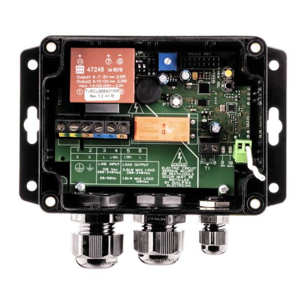 Wise Controls Wise Box 1 Channel, 16A One Kit with 1 Button Keypad | UKES