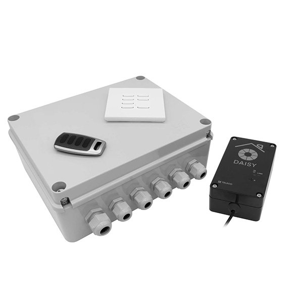 Wise Controls 240V 4x500W Wi-Fi Scene Box Kit with Keypad and Key Fob ...