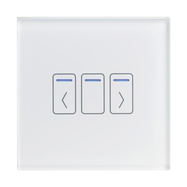 Retrotouch Crystal+ 1 Gang Wi-Fi Touch Shutter Switch with White Glass ...