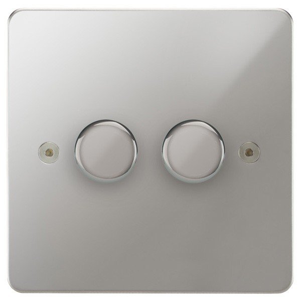 Focus SB Horizon 2 Gang 400W/400VA Intelligent Load Detecting Dimmer in ...