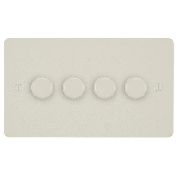 Focus SB Ambassador 4 Gang 400W/400VA Intelligent Load Detecting Dimmer ...
